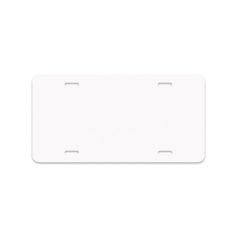 Aluminum Sublimation License Plate – Sublimations R US