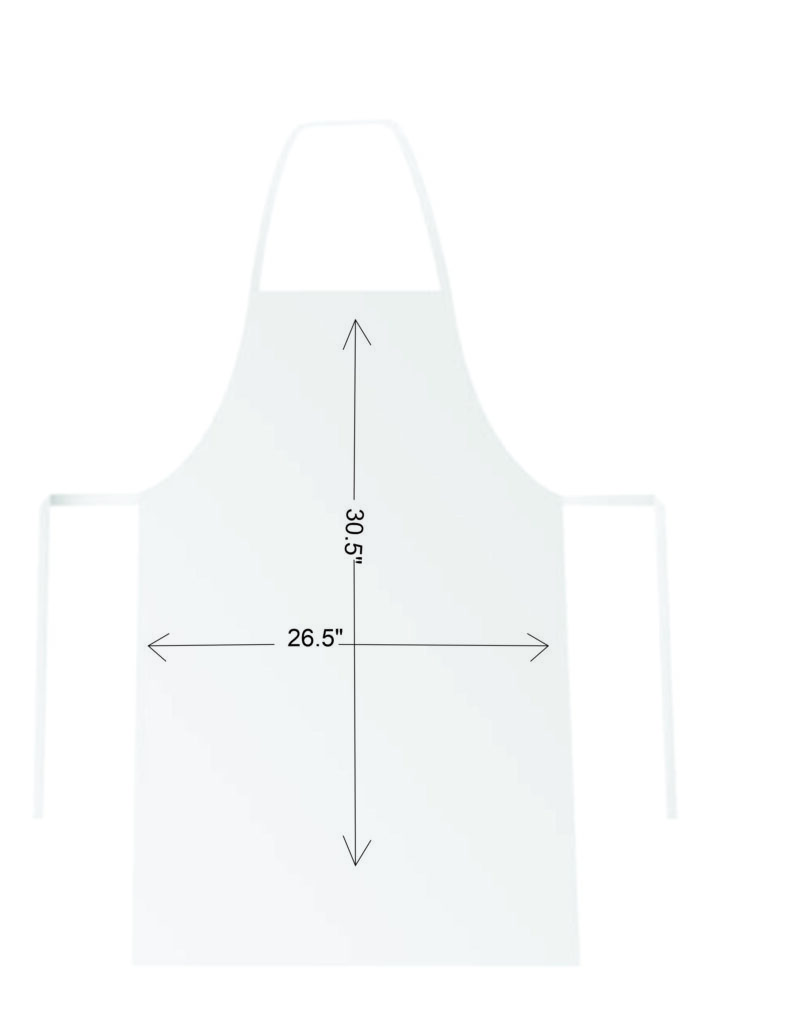 Adult Sublimation Apron – Sublimations R US
